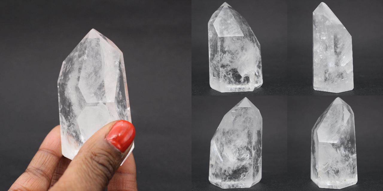 prisma de cristal de rocha Madagascar 145gr 70mm | 32€