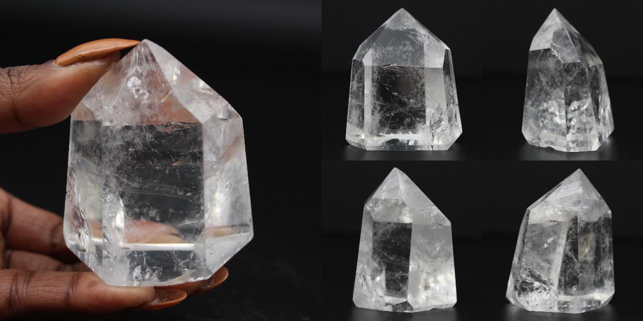 Cristal de rocha prisma de quartzo Madagascar 170gr 65mm | 23€